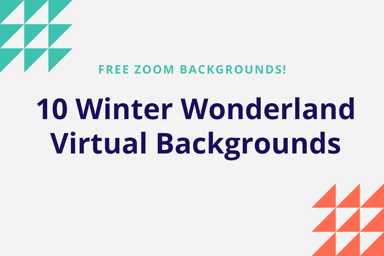 10 Winter Wonderland Real Estate Zoom Backgrounds | Virtuance