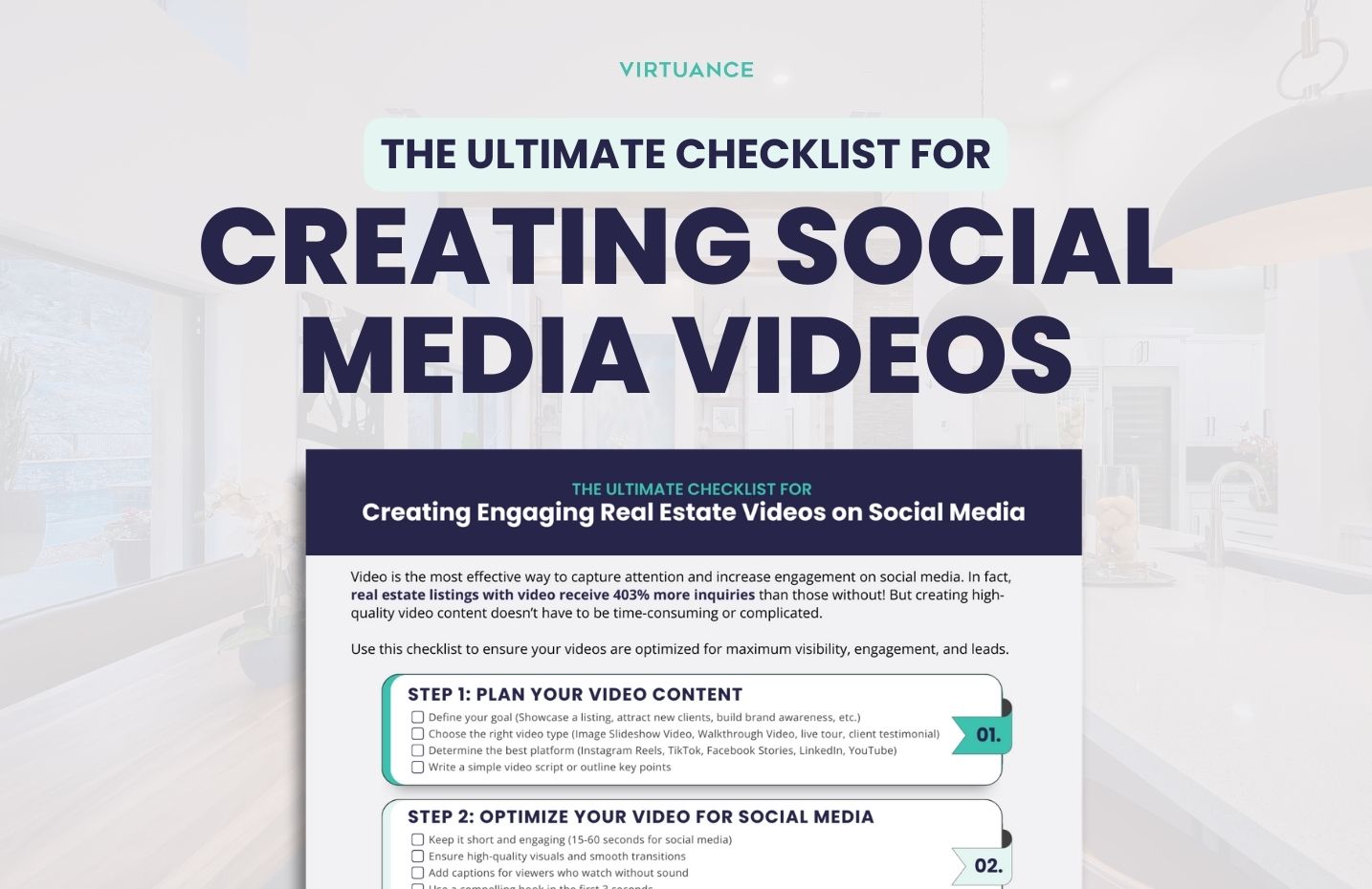 Ultimate Checklist for Creating Social Media Videos - Real Estate ...